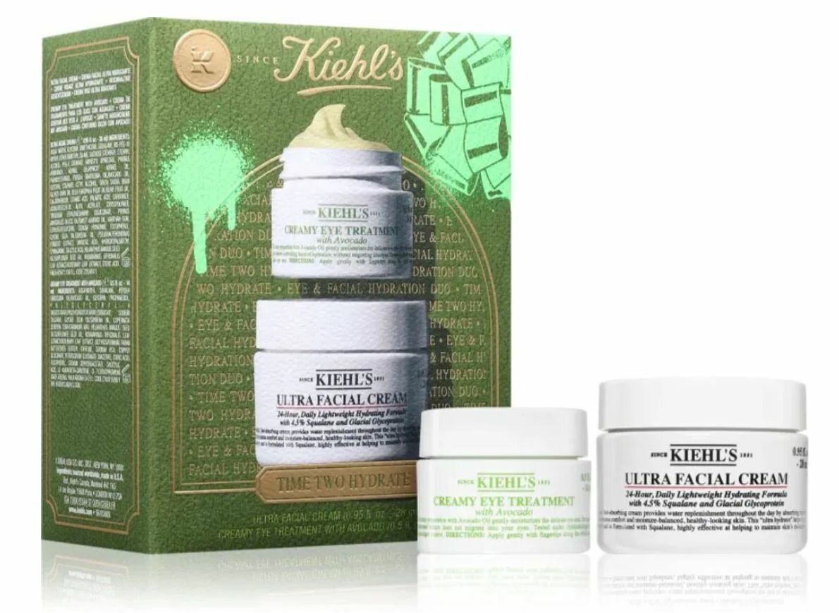 Подарочный набор Kiehls Ultra Facial Cream 28 мл. + Kiehls Avocado Creamy 14 мл.