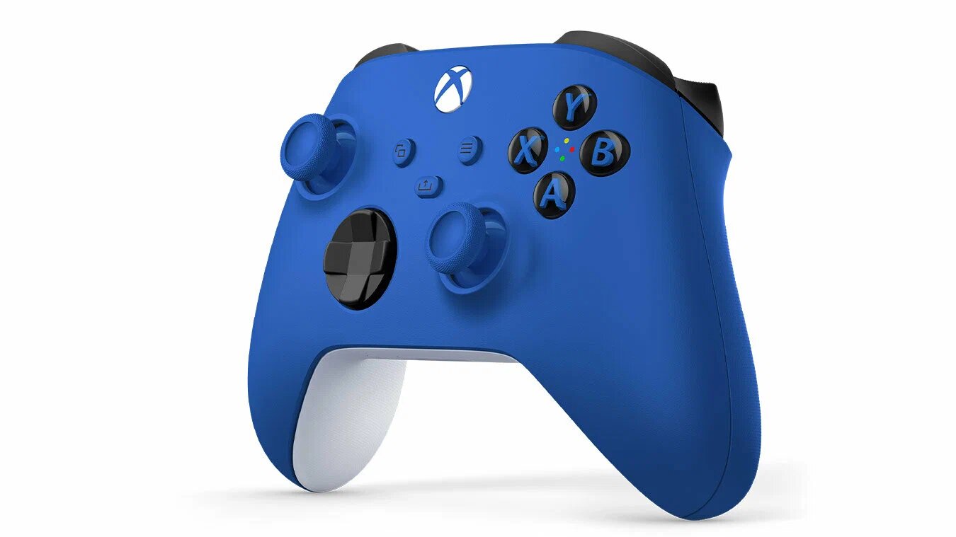 Геймпад Microsoft Xbox Series Wireless Controller , Bluetooth, Shock Blue(синий) — фото 1