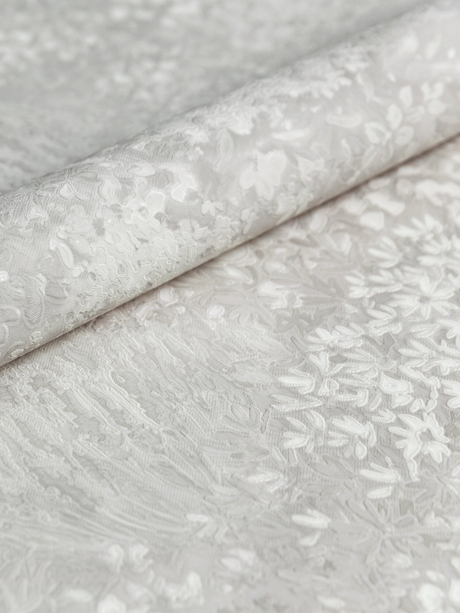 Обои виниловые на флизелине метровые 1.06 KERAMA MARAZZI, Апрель, мотив-2 серый, KM7506