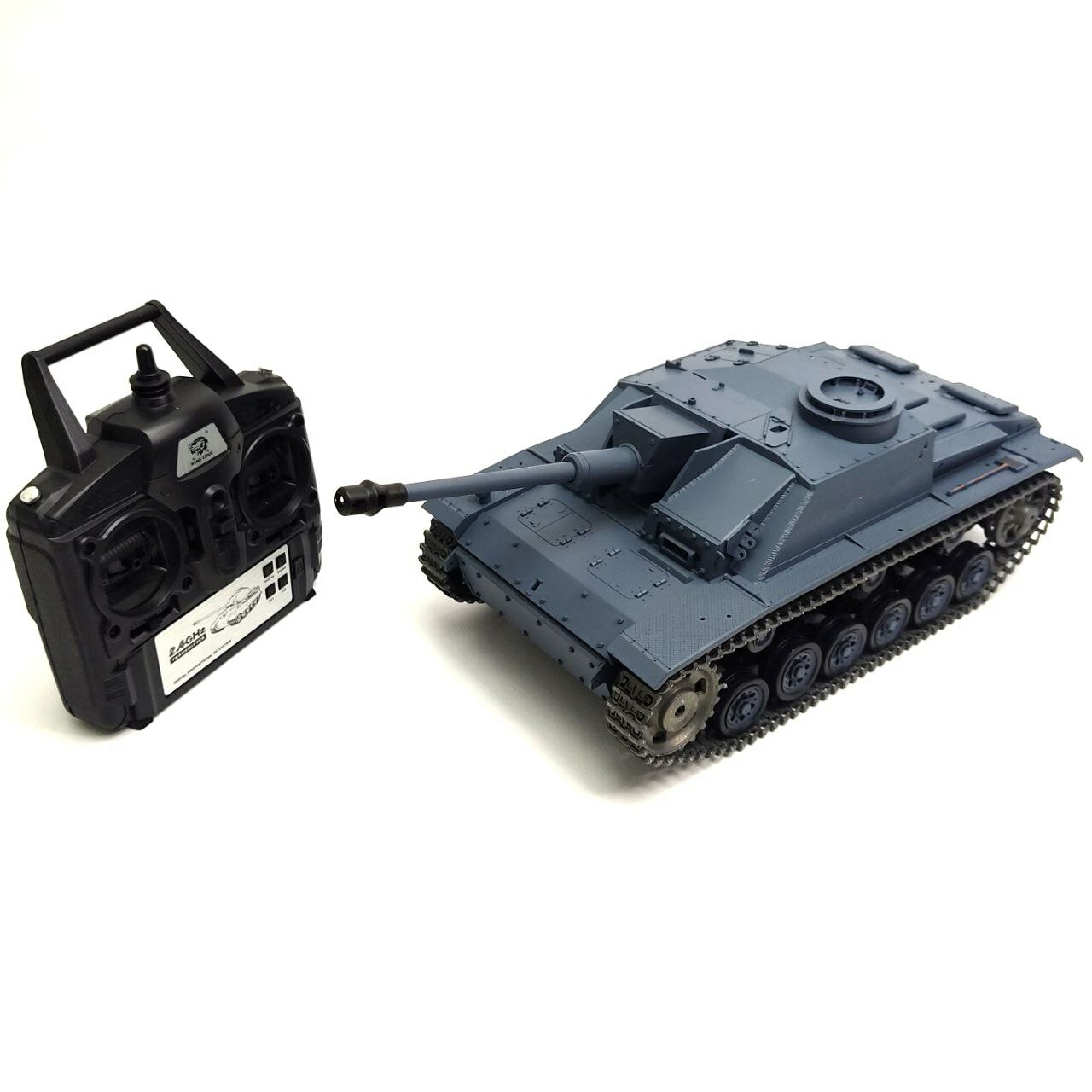 Радиоуправляемый танк Heng Long Sturmgeschutz III (Германия) Pro V7.0 RTR масштаб 1:16 2.4G - 3868-1Pro V7.0