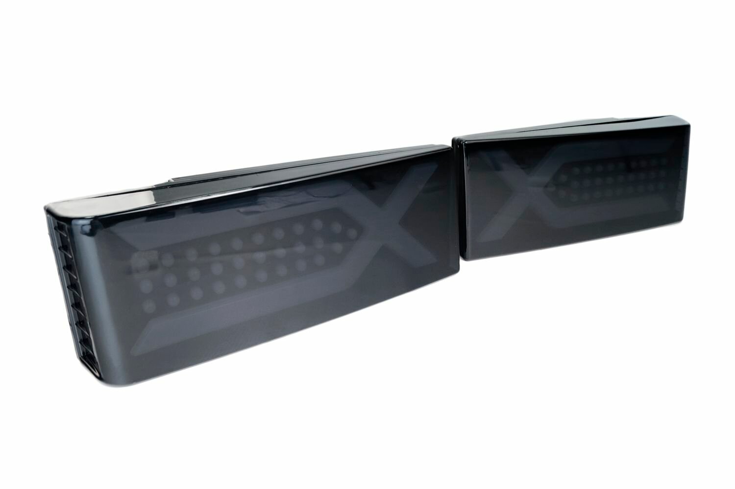 Задние диодные фонари Иксы тонированные для ВАЗ 2108-21099, 2113, 2114