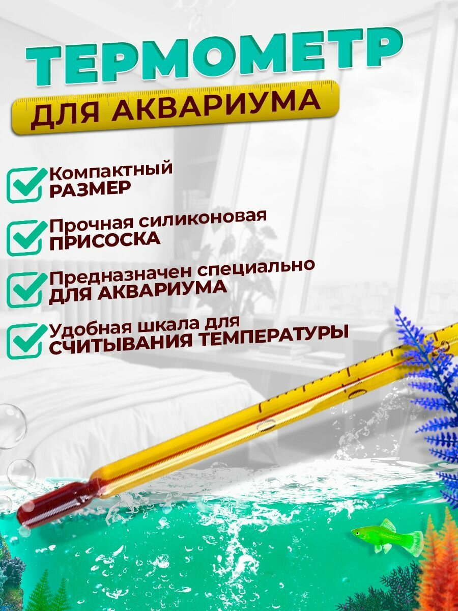 Термометр для аквариума — фото 1