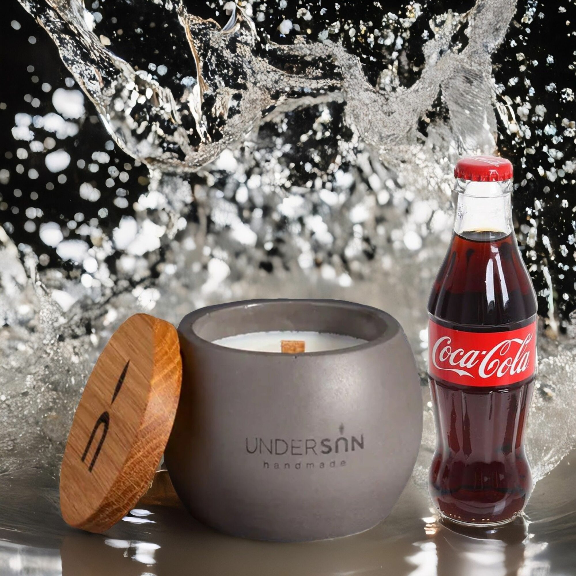 Свеча ароматическая Кока-кола / аромасвечи / аромасвечи для дома / свечи для дома / свеча интерьерная / подарок женщине 50ml