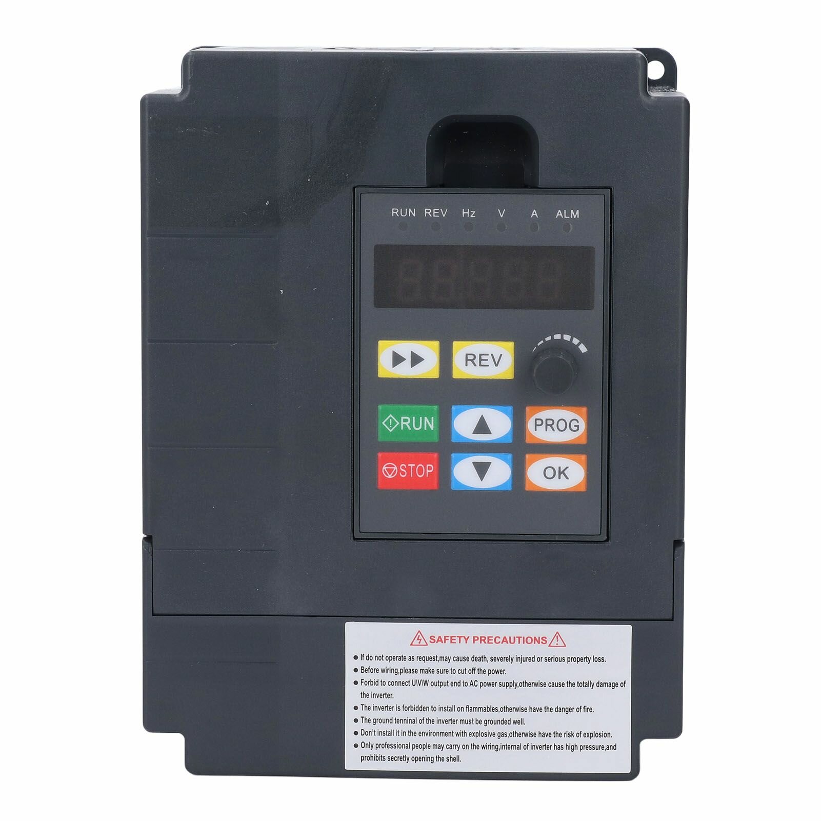 Частотный преобразователь 1Ф AC220V на 3Ф AC0-220V, 2.2KW, универсальный инвертор для моторов токарного станка и вентиляторов