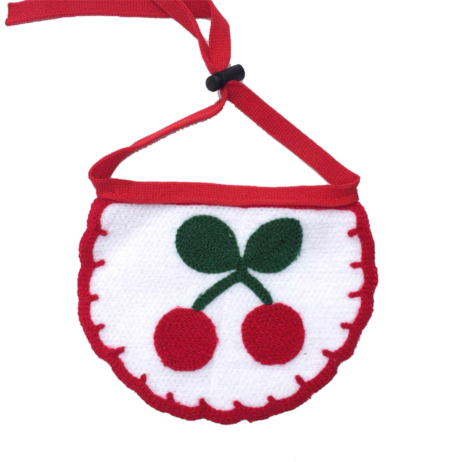 Cat Dog Bibs Scarf Collar Adjustable Pet Cute Heart Neckerchief Scarf(Cherry M)