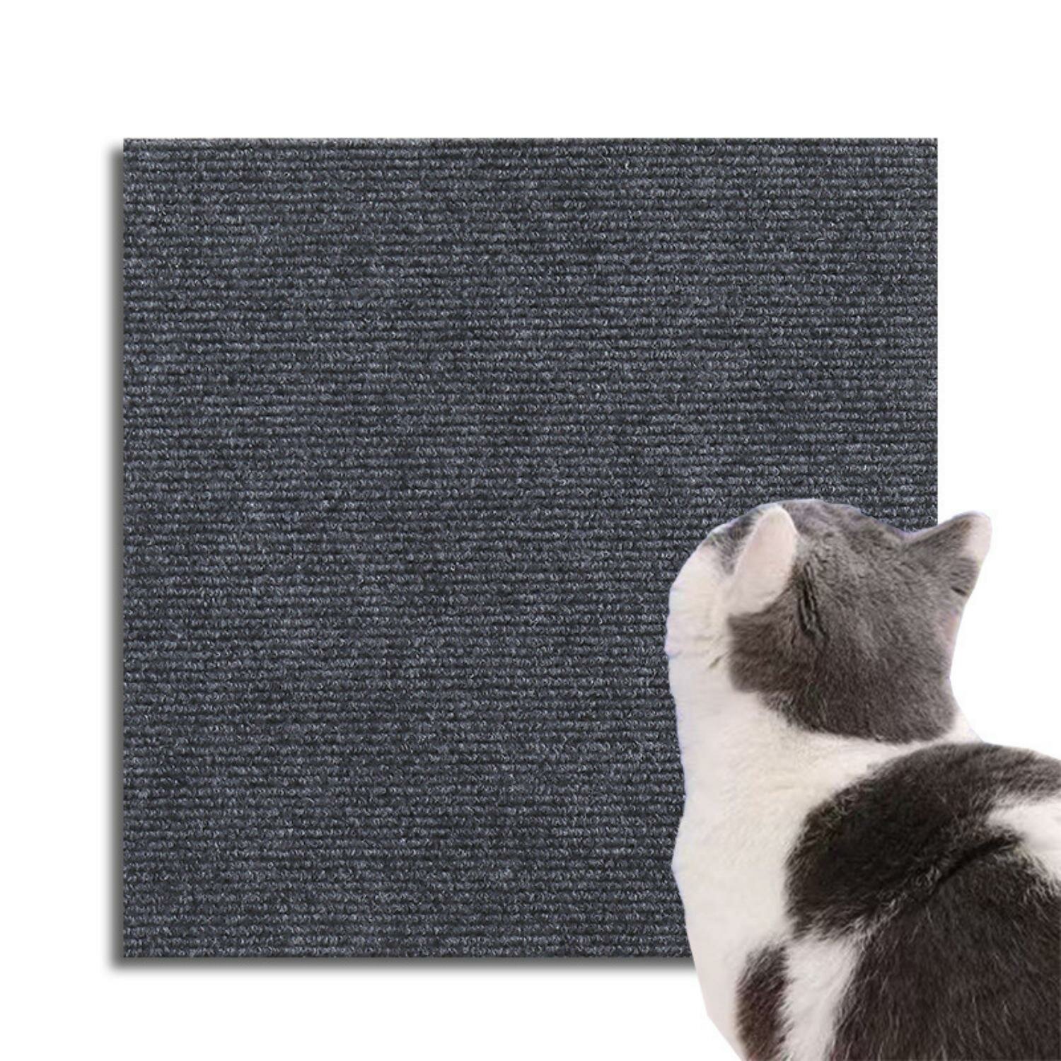 Когтеточка для кошек на стену, Wall Sofa Cat Scratching Pad, Cat Teaser Artifact, коврик для кошек из нетканого одеяла 100% полиэстер, Wear-resistant Scratch-resistant Cat Mat, Non-drop Dander Multi-functional Sticker Wall Cat Scratcher 1шт, размеры
