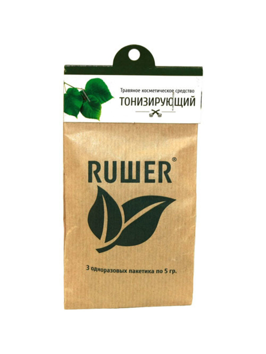 Травяное средство для ванн рушер "Тонизирующее", в пакетиках