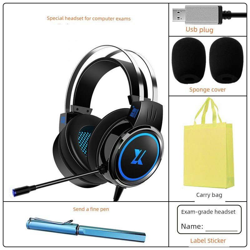 Специальные наушники для тестов по английскому языку на школьных и вступительных экзаменах в колледж, запись диалогов