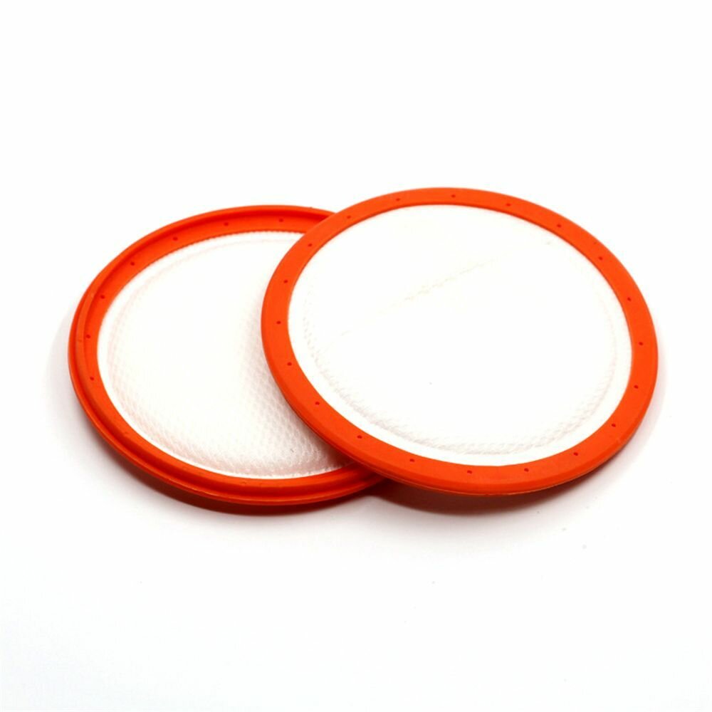 Моющиеся фильтры диаметром 146 мм для пылесосов Midea и др. (2 шт.)