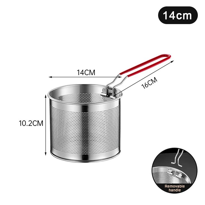 Корзина для жарки из нержавеющей стали 14cm