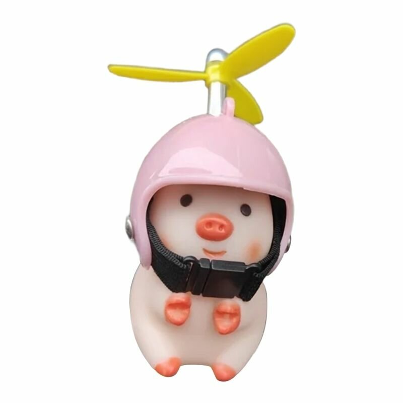 Украшение в виде розовой Звезды Hug the pig-вибрирующий Свет + желтые Ремешки