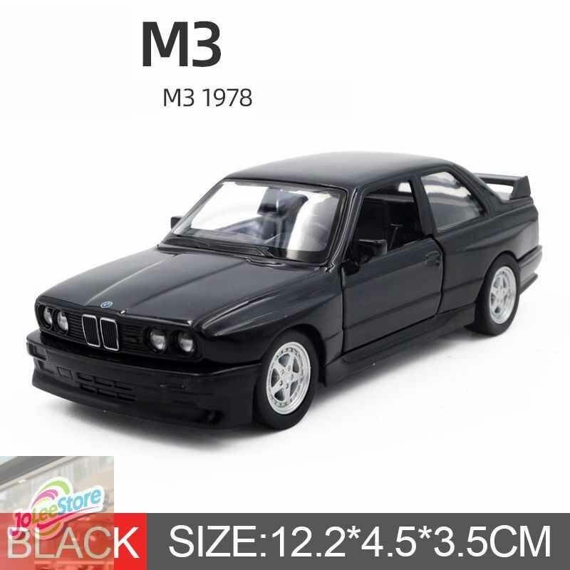 RMZ CITY 1:36 Коллекционная металлическая машина BMW M3 E30 1987