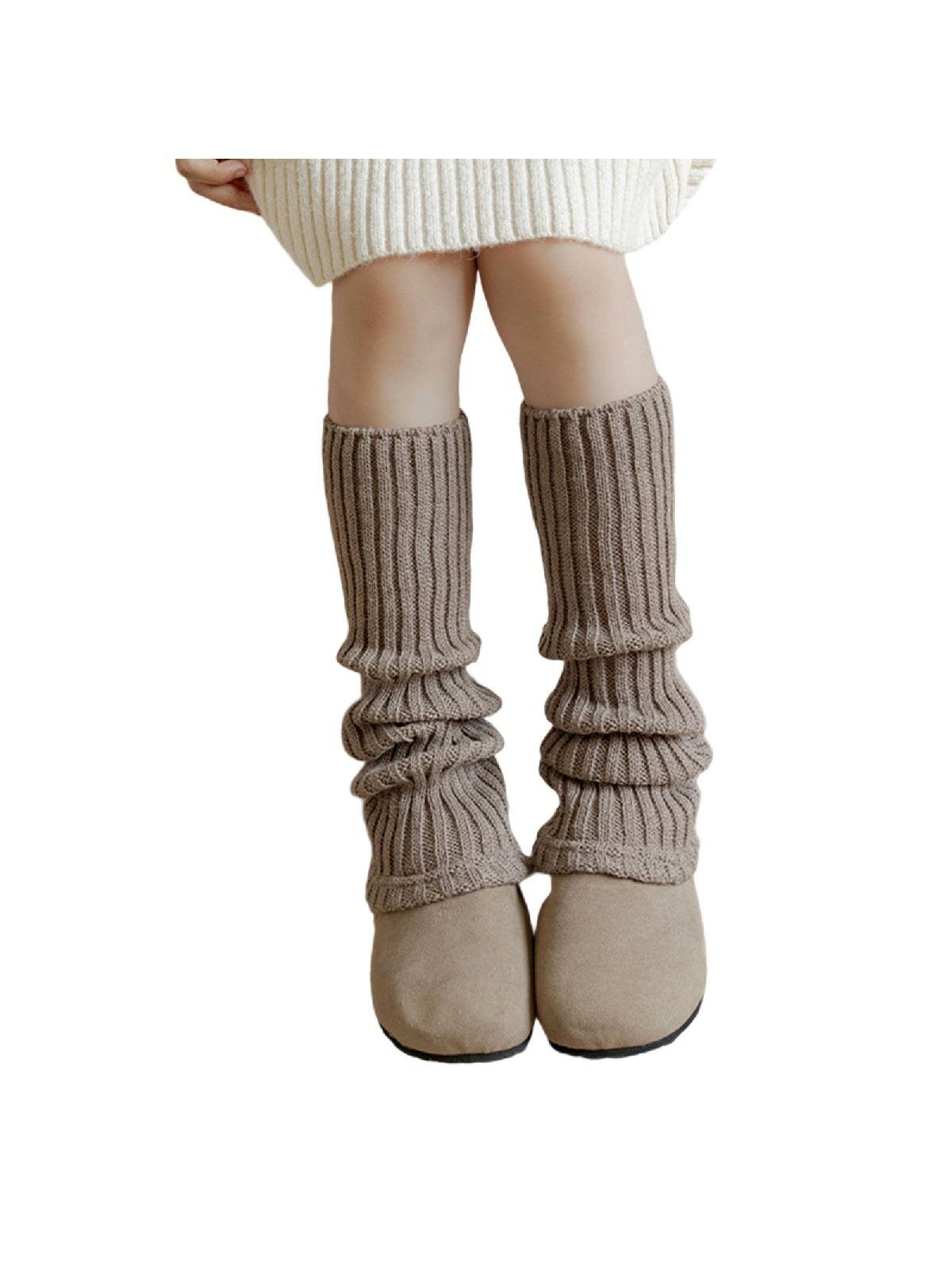 1 пара детских гетр-рукавов для вязания носков для школы и активного отдыха