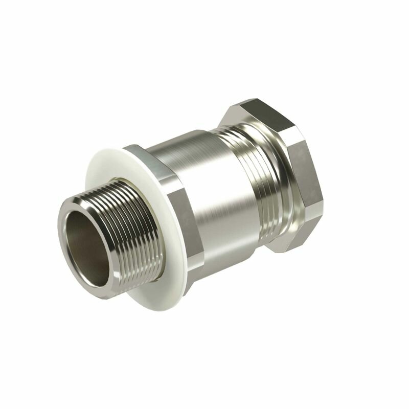 Ввод кабельный серии КН для небронир. кабеля М25х1.5 d11.8-18мм никелированная латунь IP66/IP68, DKC KH3MHK (1 шт.)