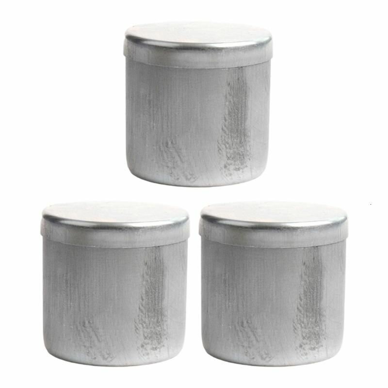 Крышки для алюминиевых контейнеров для образцов почвы, - 60x60 мм