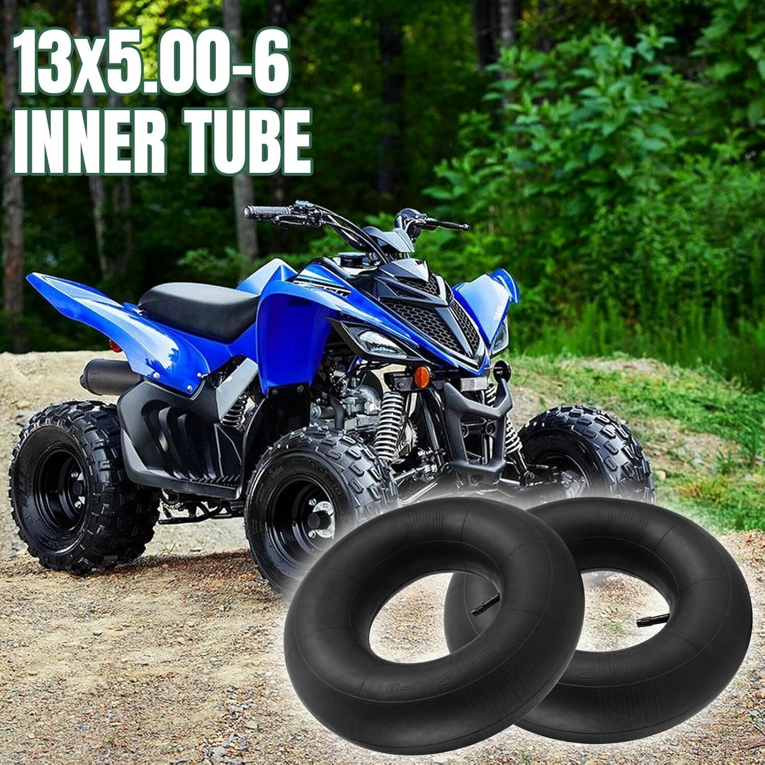 Комплект камер 13x5,00-6 для квадроциклов и картингов, газонокосилок (2 шт)