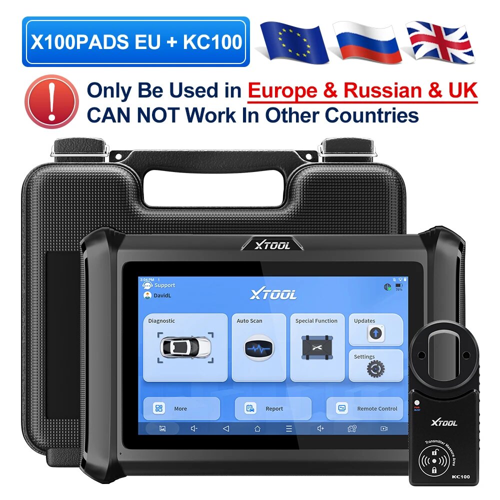 XTOOL X100 PADS V2.0 Инструменты для программирования ключей IMMO, все ключи потеряны, генерация ключей OBD2, сканер диагностики всех систем PK X100 PAD PAD2