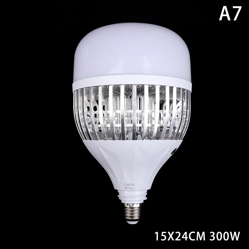 Светодиодная лампа E27, белый, 50-300 Вт 300W