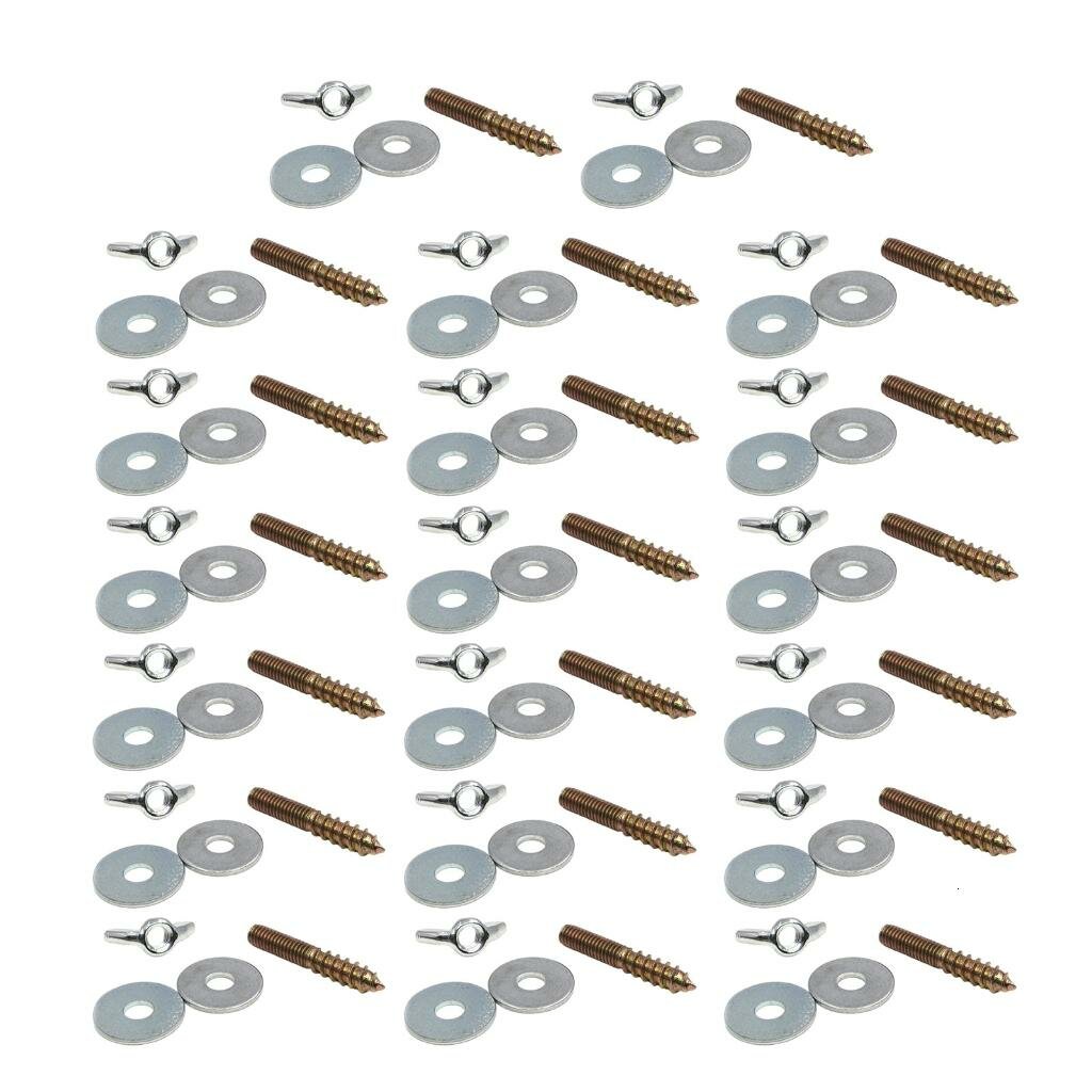 Крепеж для жердочки в клетку для попугаев, 20 шт.