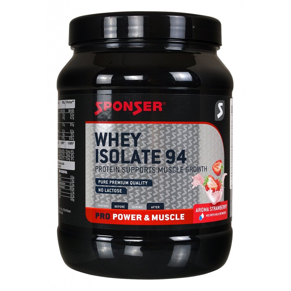 Протеин изолят Sponser Whey Isolate 94, 425 г, Вкус Chocolate / Шоколад