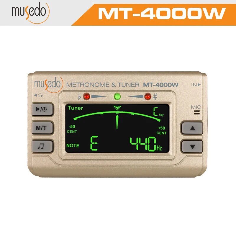 Метроном-тюнер MUSEDO MT-4000 Вт 2 в 1, для флейты-саксофона, черной трубы, флейты, духовые инструменты