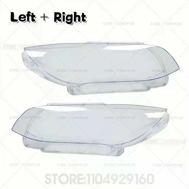 Чехлы для линз фар для BMW E92 E93 Coupe Convertible M3 2006-2019, автомобильные линзы для фар, сменный абажур, автоаксессуары