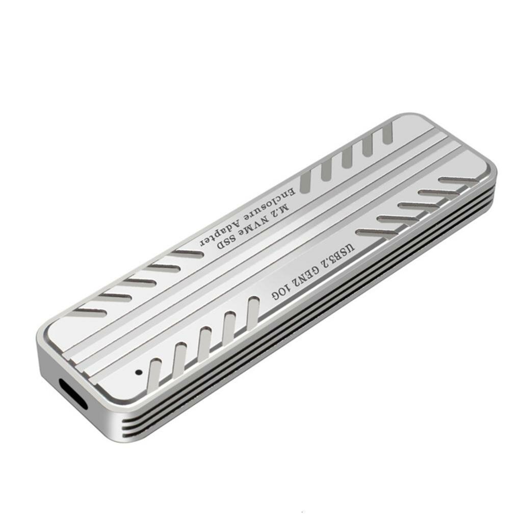 Корпус для M2 SSD с NVMe, USB3.2 Type-C
