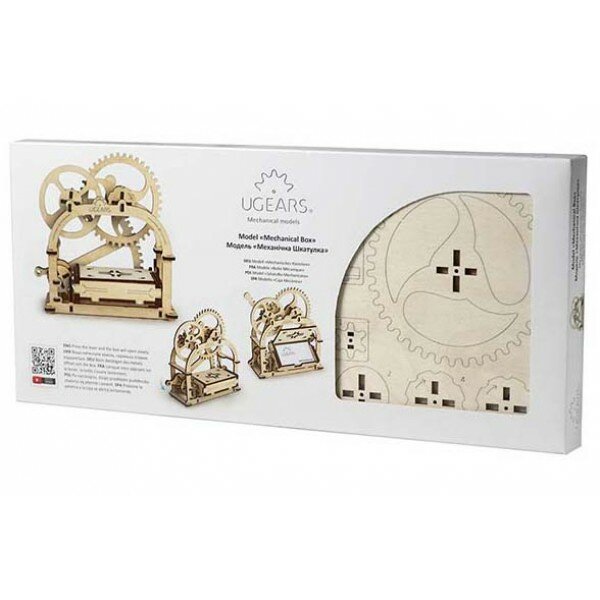 Конструктор деревянный UGEARS 70001 Механическая шкатулка