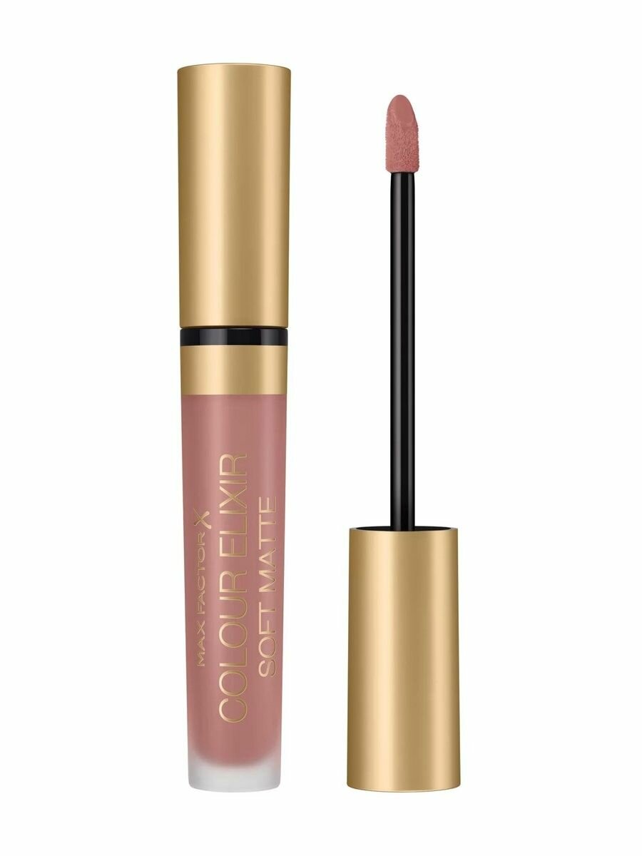 MAX FACTOR Губная помада Colour Elixir Soft Matte жидкая, 4 мл, 005 Sand Cloud