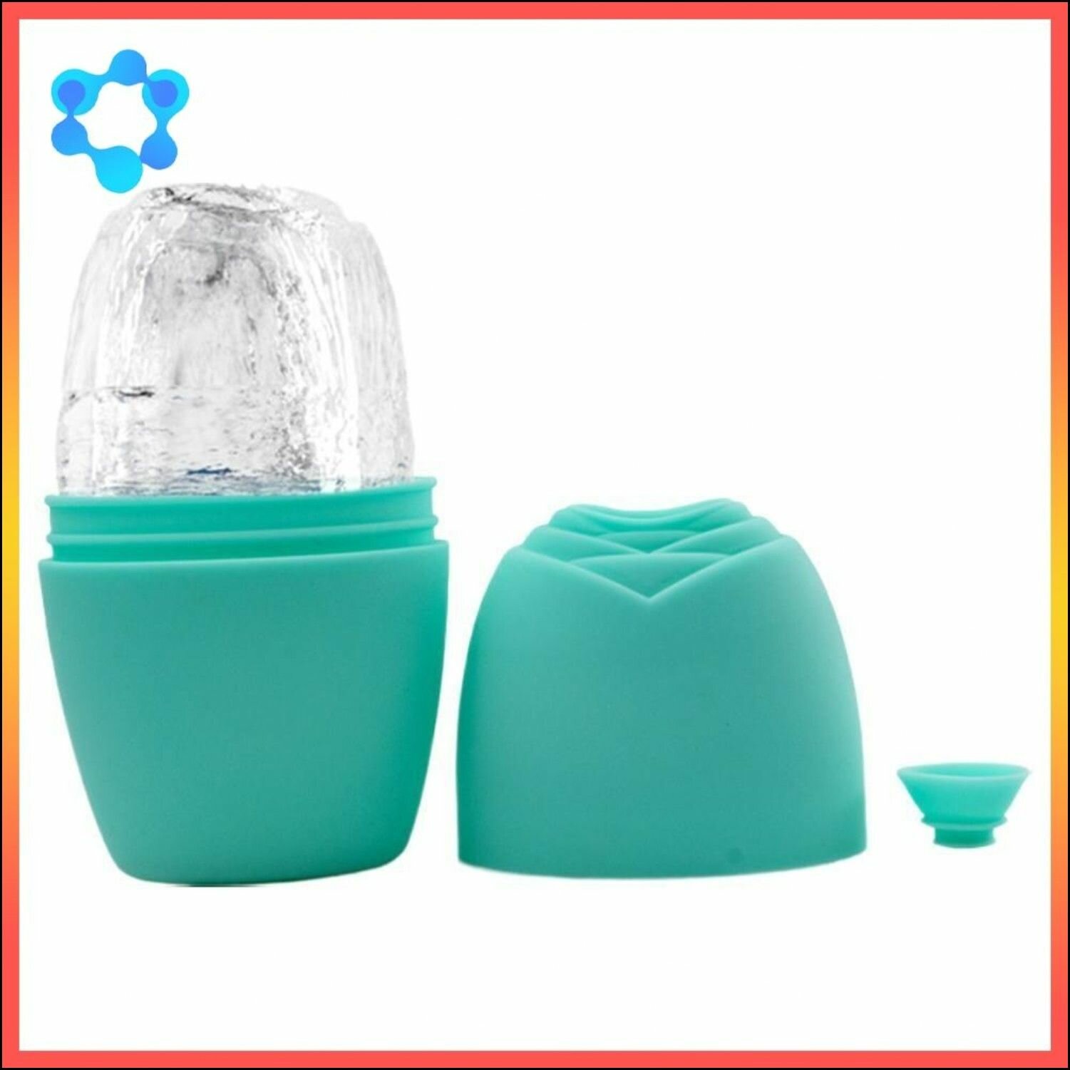 Ледяная сфера, лед для лица, криомассажер. Массажер для лица, механический, роликовый-12.22-bbb