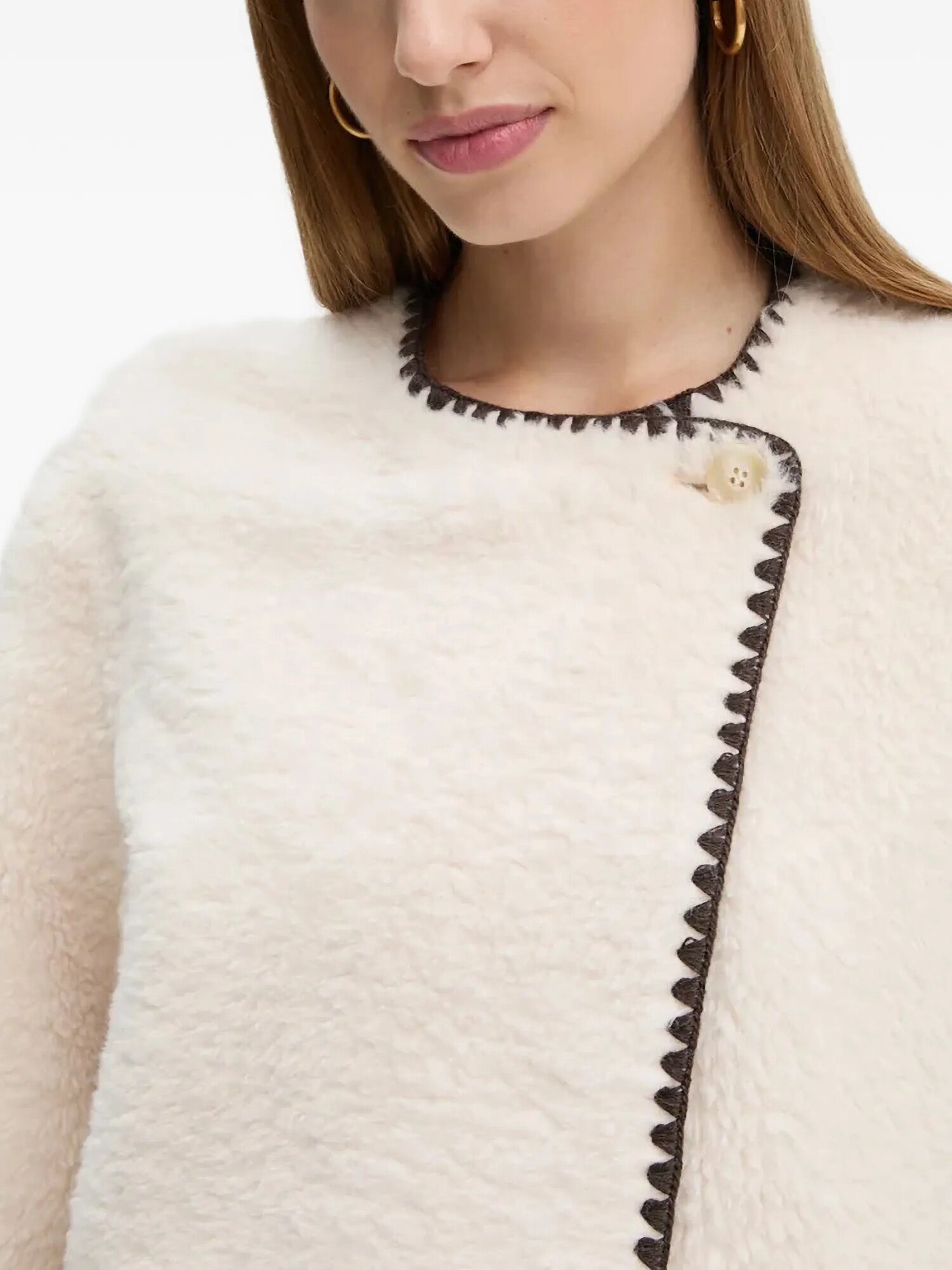 Куртка Oui Button-up jacket, размер 38 — фото 1