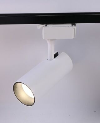 Трековый светильник однофазный ЭРА TR5-20 COB WH 20 ватт 4000К 1400Лм белый