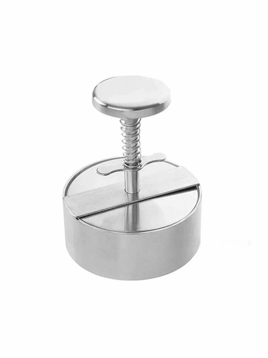 Пресс форма для котлет и бургеров 12 см из нержавеющей стали