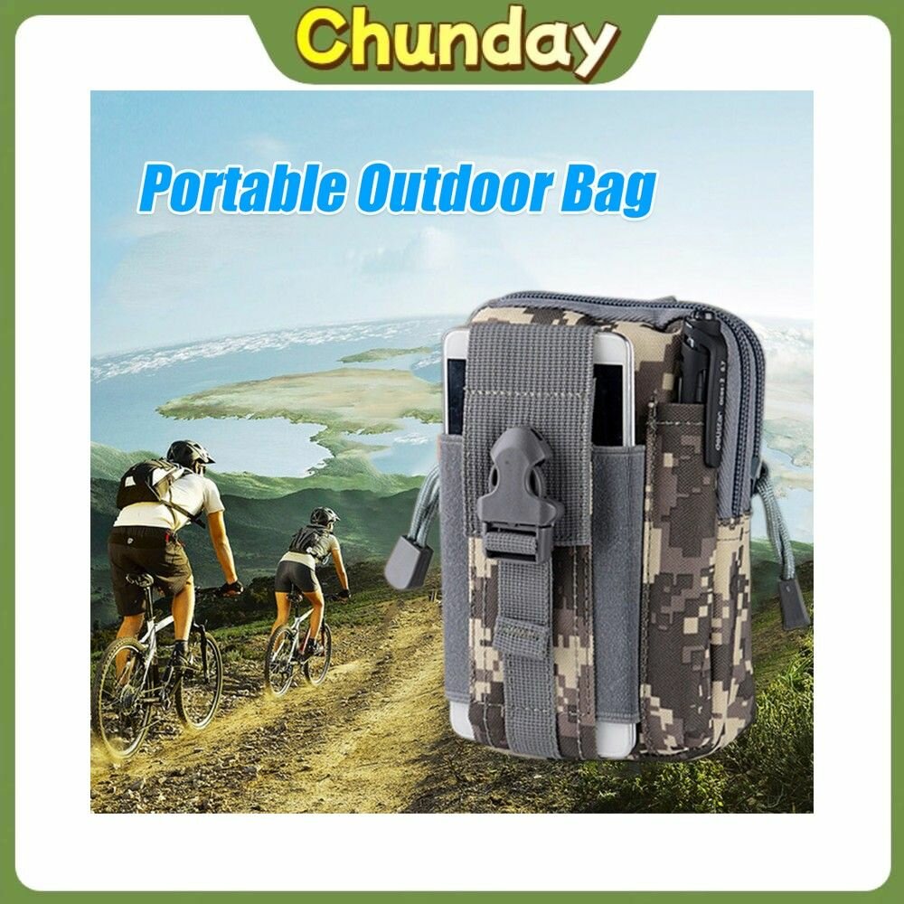 Черная поясная сумка, тактическая, для кемпинга