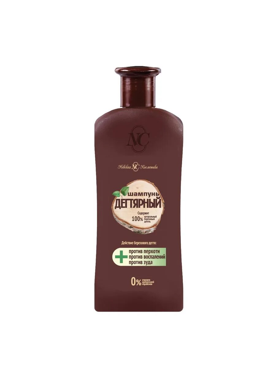 Шампунь Невская Косметика Против перхоти и зуда Дегтярный 40