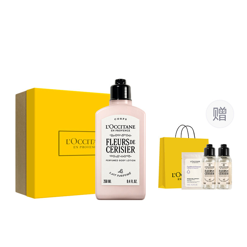 Увлажняющий ароматный лосьон для тела унисекс LOCCITANE Fleurs de Cerisier