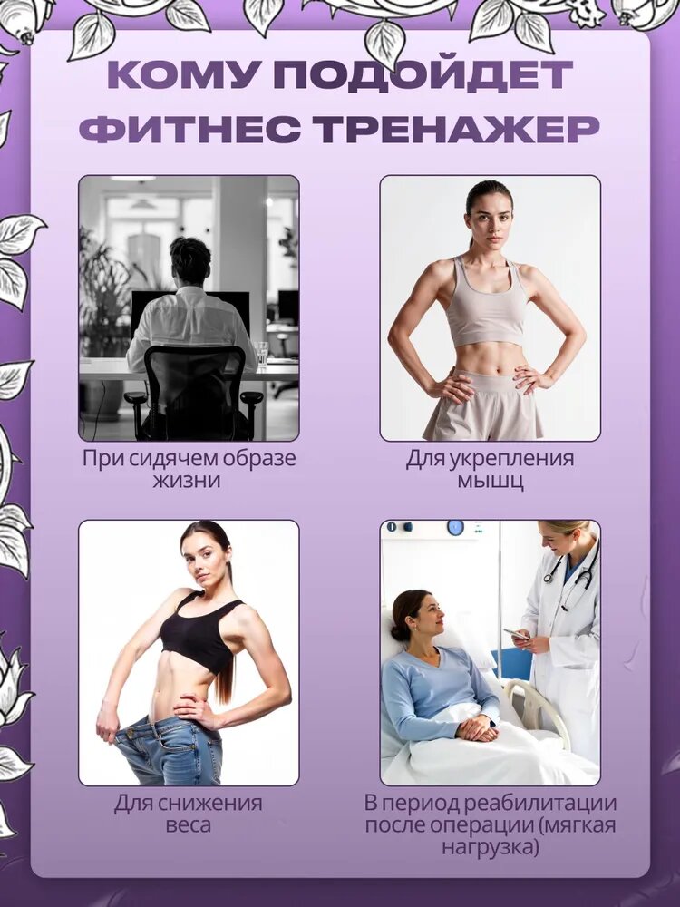 Эспандер LEROOM, трубчатый, максимальная нагрузка 200кг, цвет фиолетовый — фото 1