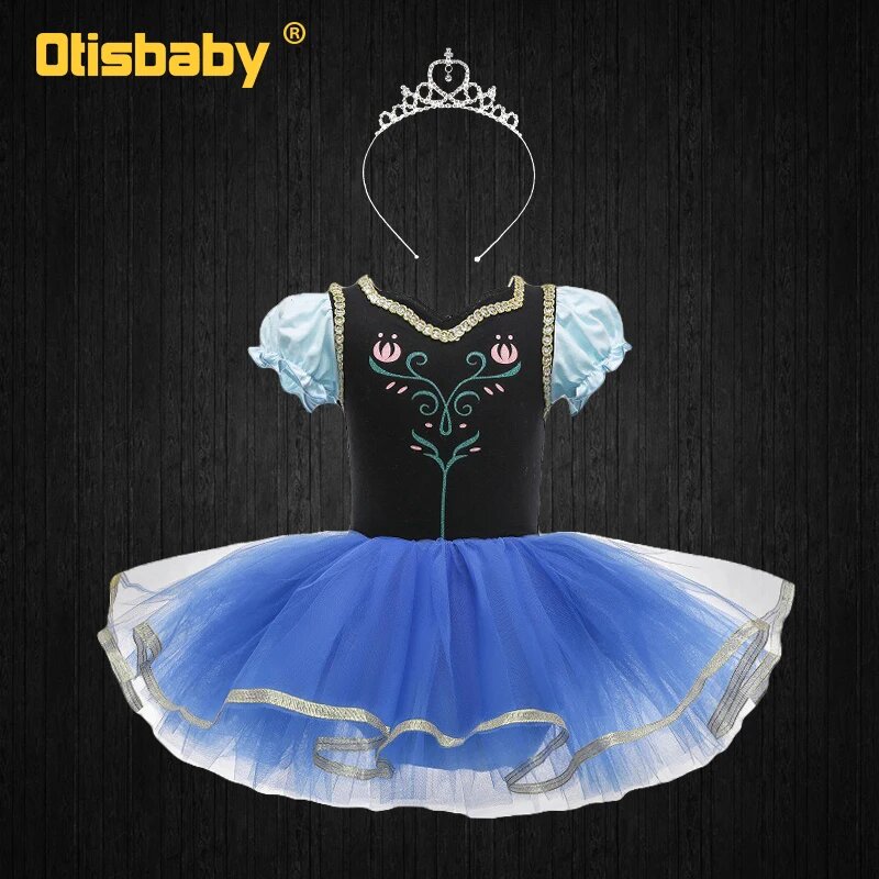 Балетная пачка для маленьких девочек, Белоснежка, Золушка, София, Анна, Эльза, бальное платье, Рождественский костюм, детское праздничное платье принцессы Belle Alice