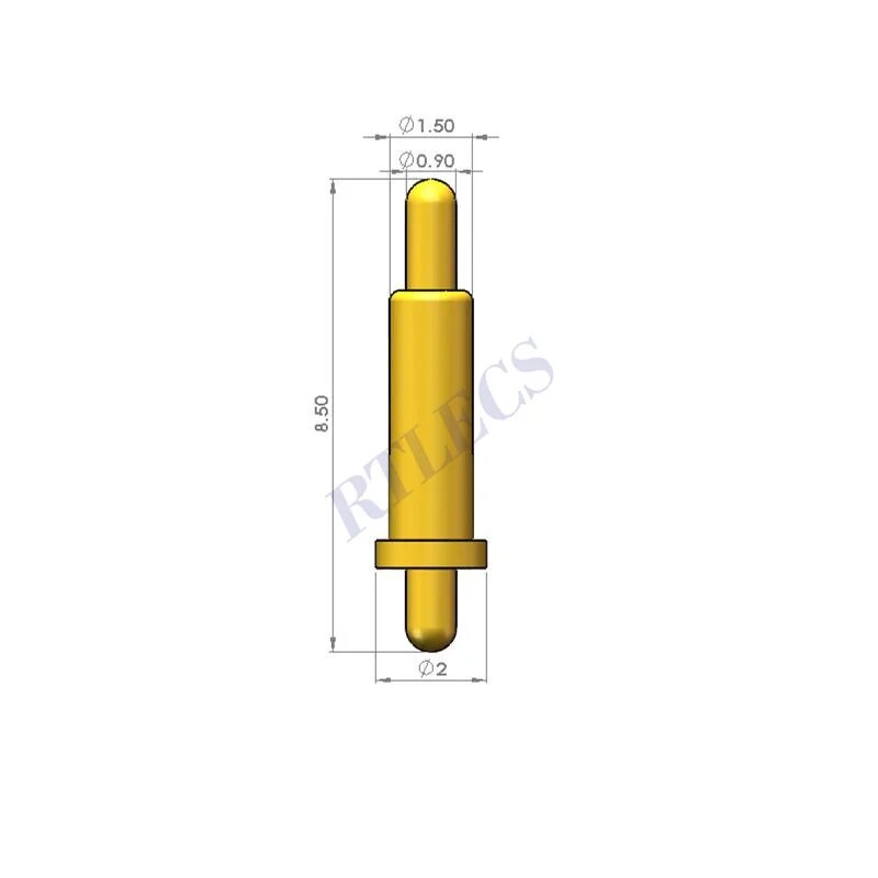 Pogo Pin 2.0 мм, 8.5 мм, 5 шт.