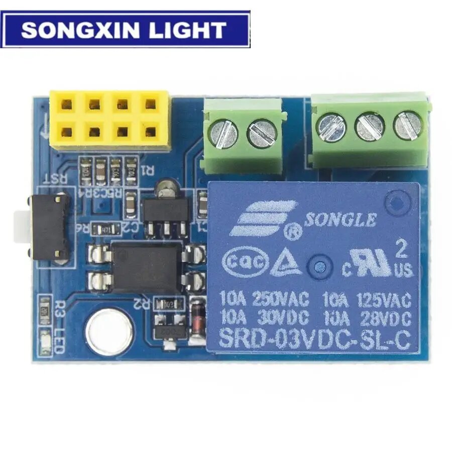 Релейный модуль SONGXIN LIGHT SRD-03VDC-SL-C 3 канала