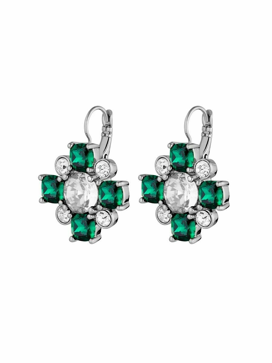 Серьги, кристалл, хрусталь, кристаллы Swarovski