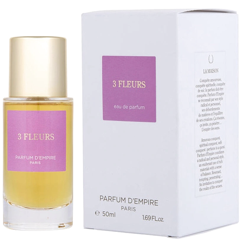 Женские духи Parfum D'Empire 3 Fleurs 50 мл / парфюм Империя Три Флера