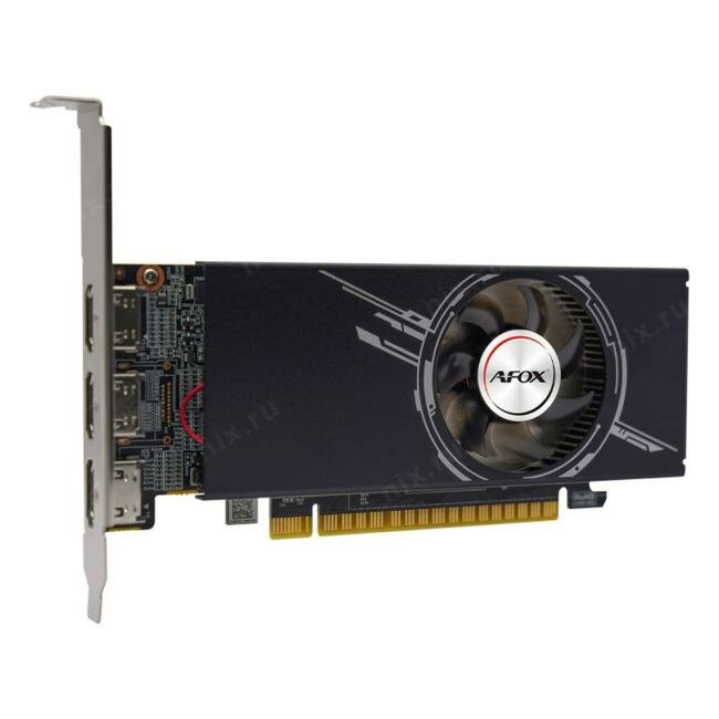 AF1050TI-4096D5L2-V3 Afox Видеокарта Afox GTX1050Ti 4GB GDDR5 128bit 3xHDMI 1FAN LP RTL — фото 1