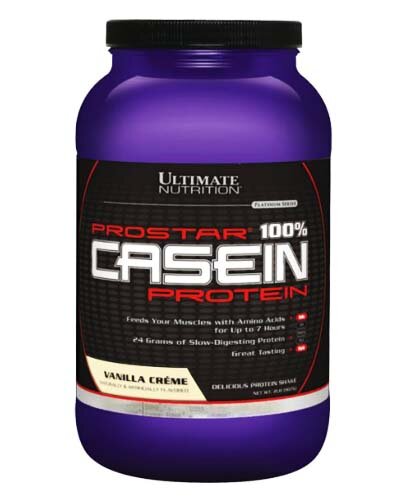 Клубника Ultimate Nutrition Prostar 100% Casein Protein 908 гр - 2lb (Ultimate Nutrition)