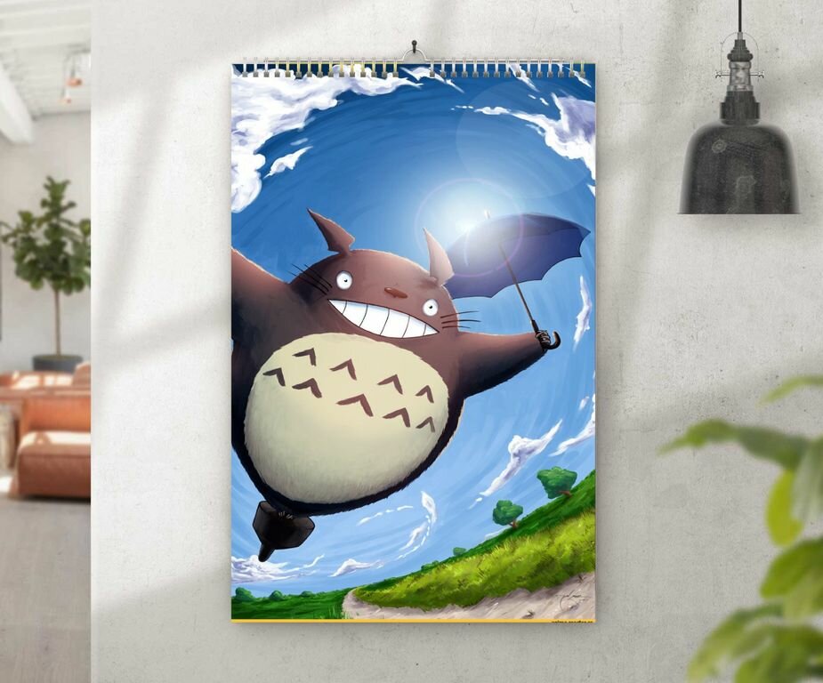 Перекидной календарь на 2020 год Мой сосед Тоторо, Totoro №29, А4