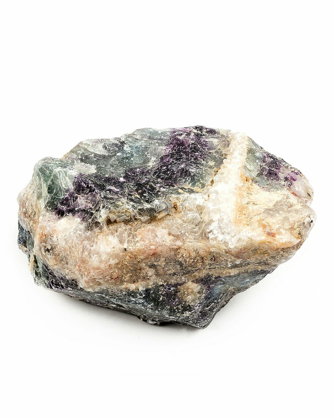 Флюорит, размер 118х70х56 мм, вес 795 грамм, в коллекцию, минерал в коллекцию