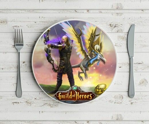 Тарелка Guild of Heroes, Гильдия Героев №12
