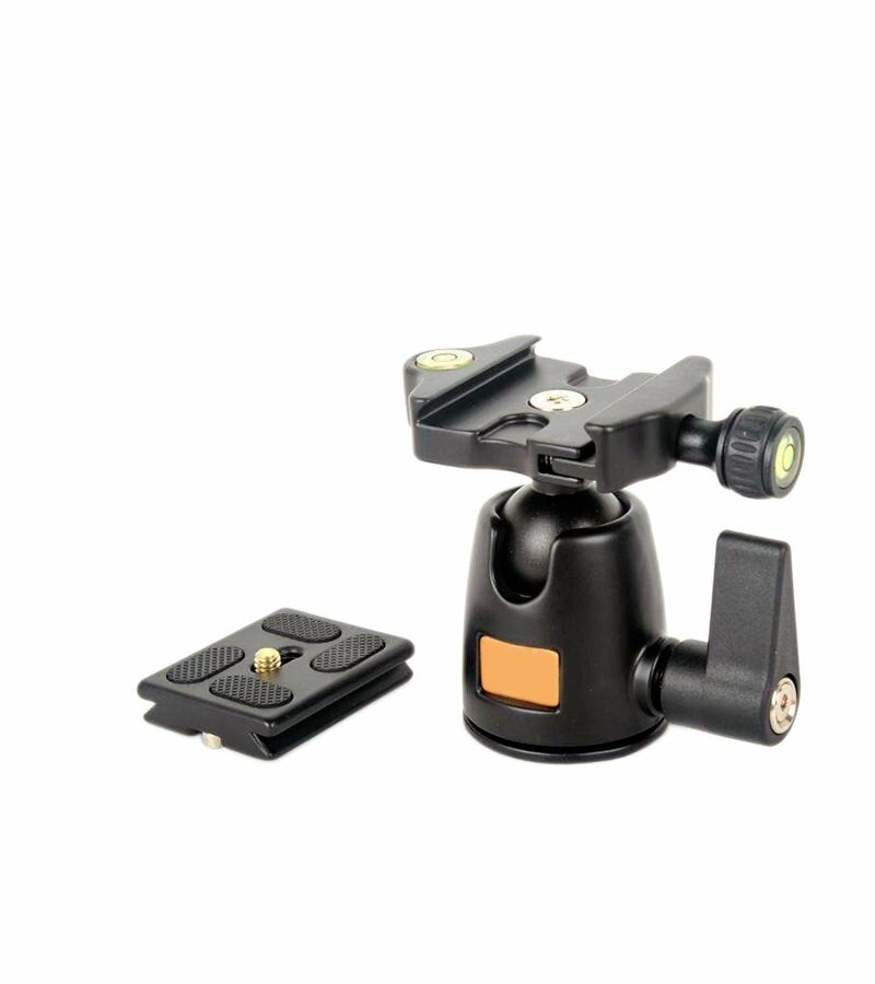 Шаровая штативная головка Fujimi FJBH-01B, алюминий, плавная регулировка затяжения