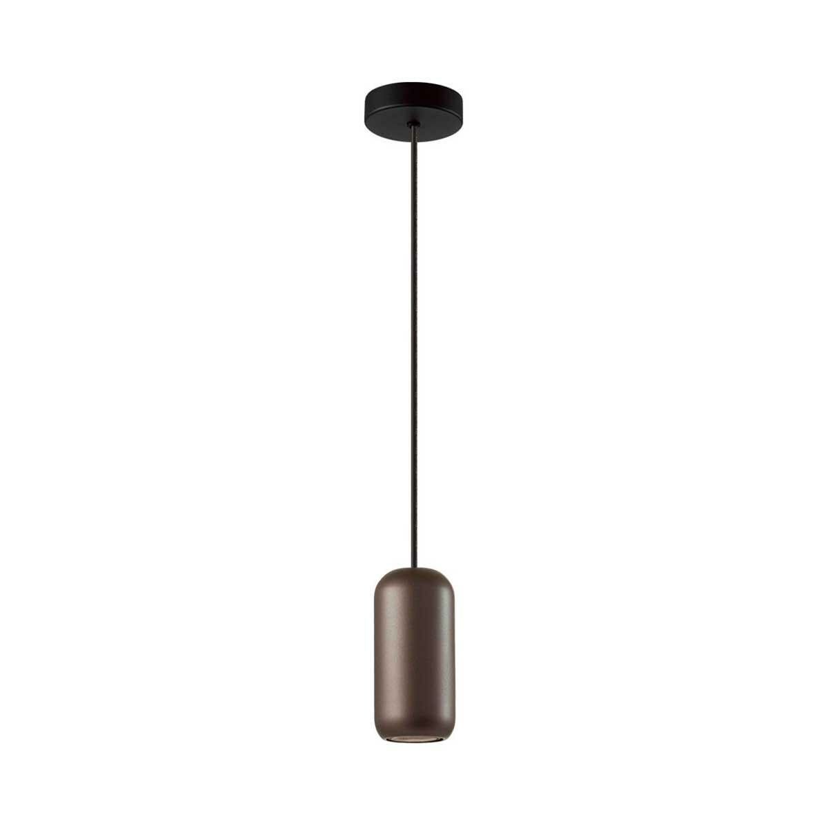 Подвесной светильник Odeon Light COCOON 5060/1D, черный/коричневый