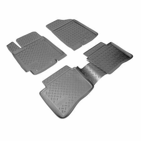 Ковры салонные для Kia Rio (RUS(QB) (2011-2017) NORPLAST